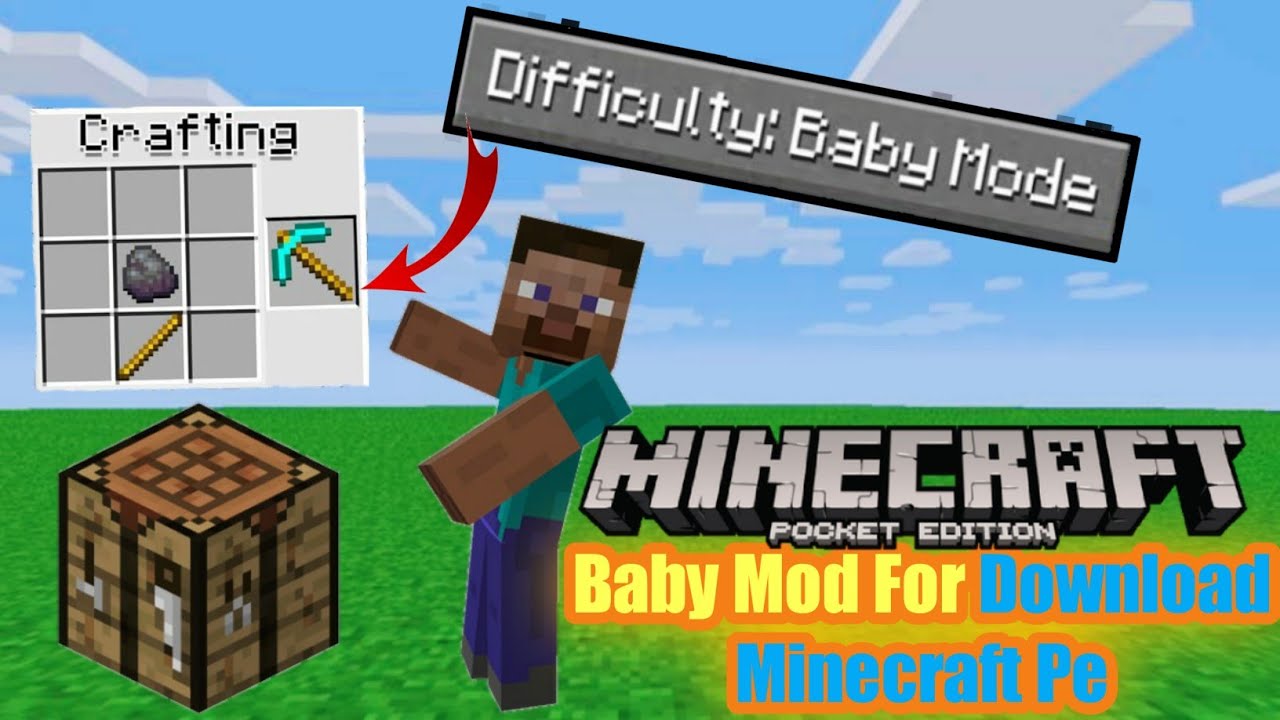 Baby Mod Download In Minecraft Pocket Edition | Baby Add-On For MCPE ...