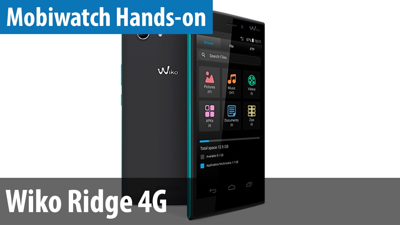 Wiko Ridge 4G im Mobiwatch-Hands-on | deutsch / german - YouTube