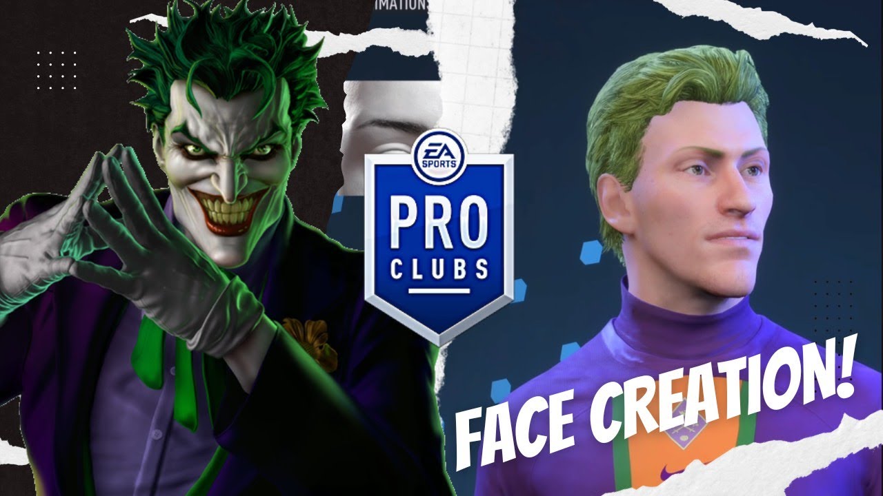 FIFA 23 THE JOKER Pro Clubs Lookalike - YouTube