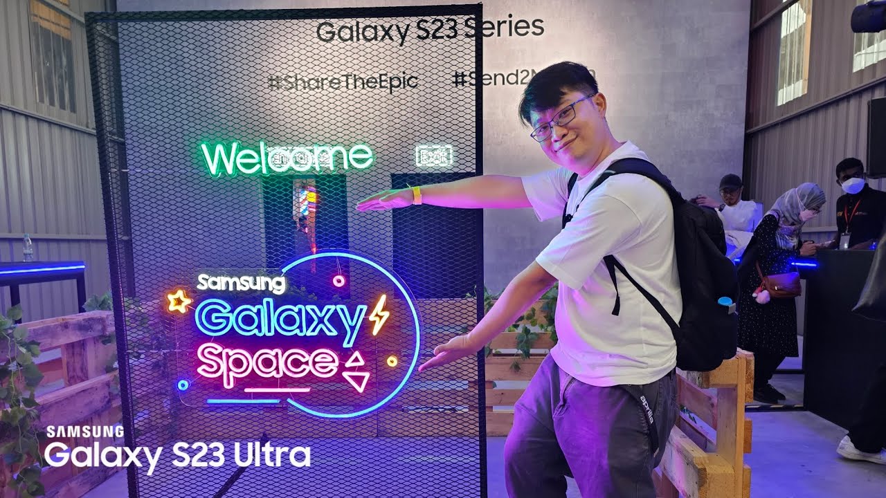 Samsung Galaxy Space launch at APW Bangsar with Galaxy S23 Ultra - YouTube