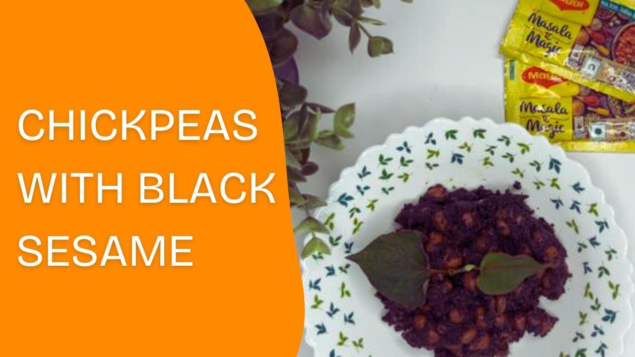 Chick Peas with Black Sesame | MAGGI Masala-ae- Magic - YouTube