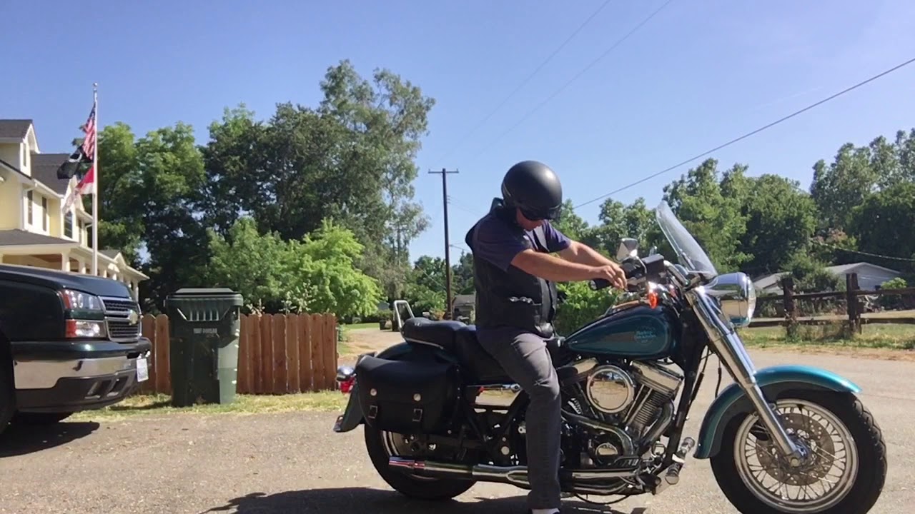 1991 FXRS Low Rider Convertible - YouTube