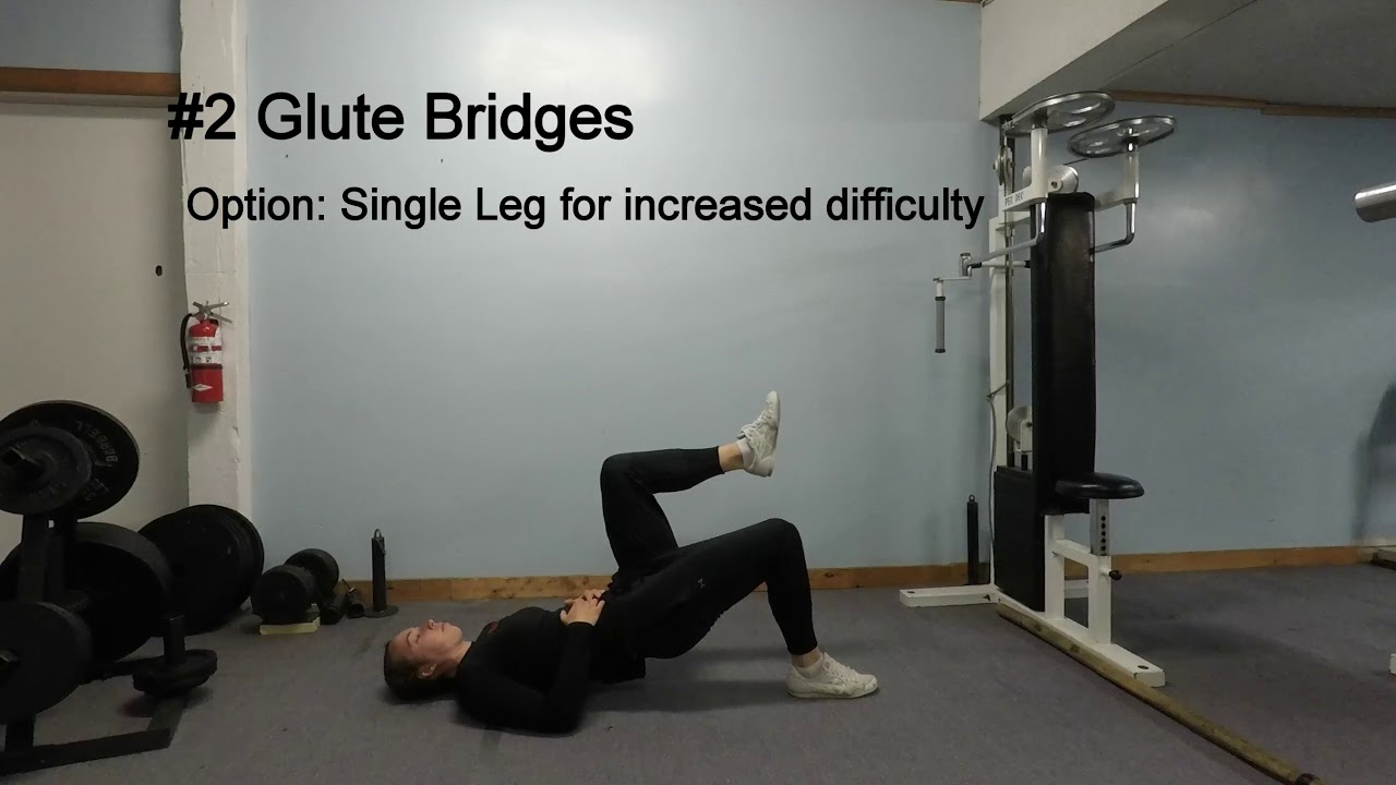 Posterior Chain Activation Exercises (no equipment) - YouTube