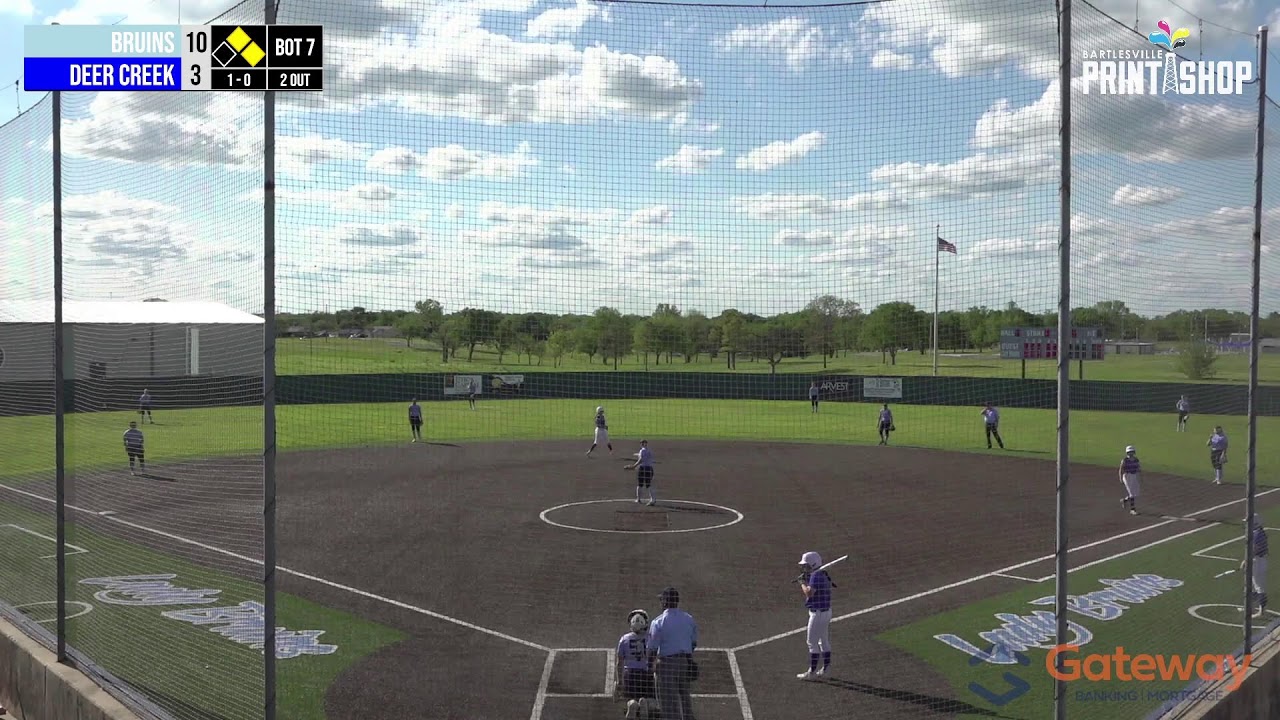OSSAA 6A Slow Pitch Softball Regional - Secondary Feed Bartlesville ...