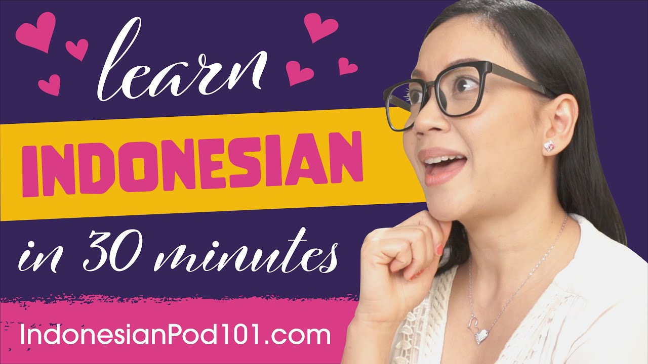All Romantic Expressions You Need in Indonesian! Learn Indonesian in 30 ...