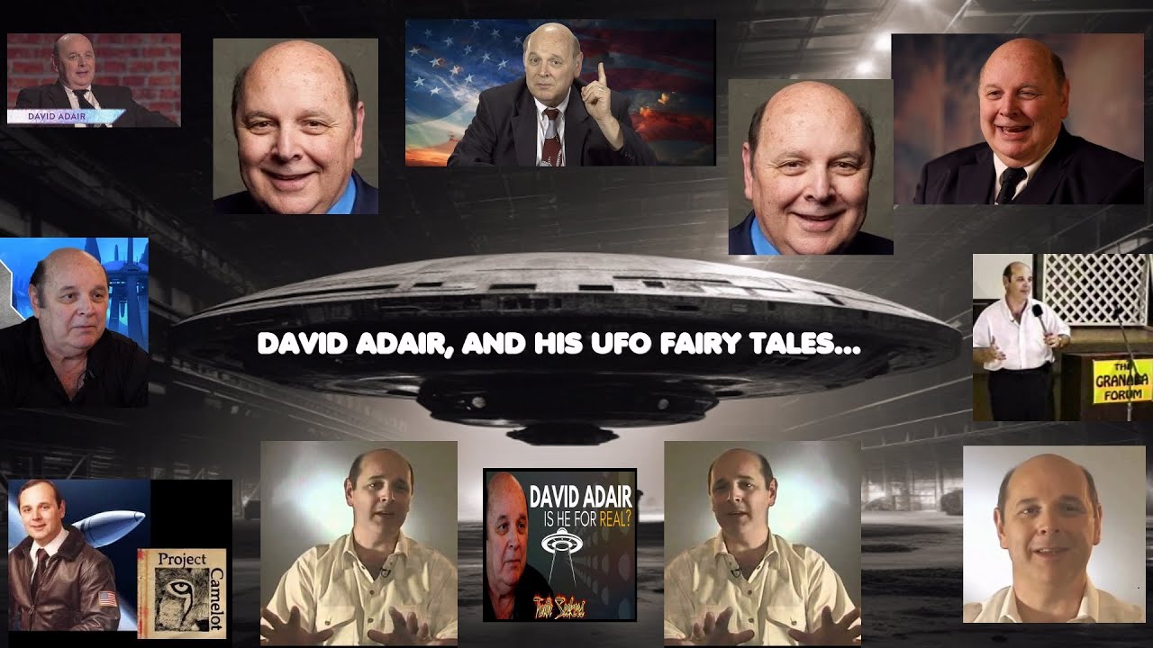 David Adair and his UFO fairy tales! - YouTube