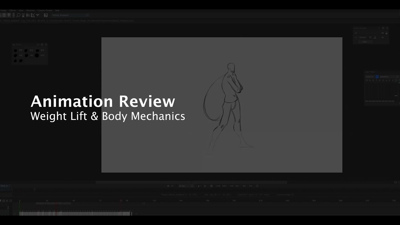 Animation Review : Weight Lift - YouTube