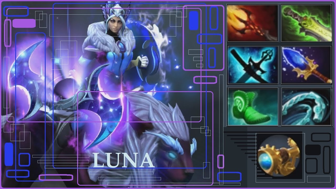 I AM LUNA - Episode 009 - Turbo Player Going Ranked NEW META - DOTA ...
