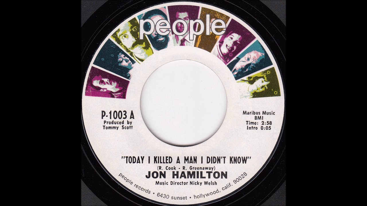 Jon Hamilton - Today I Killed a Man I Didn't Know - YouTube
