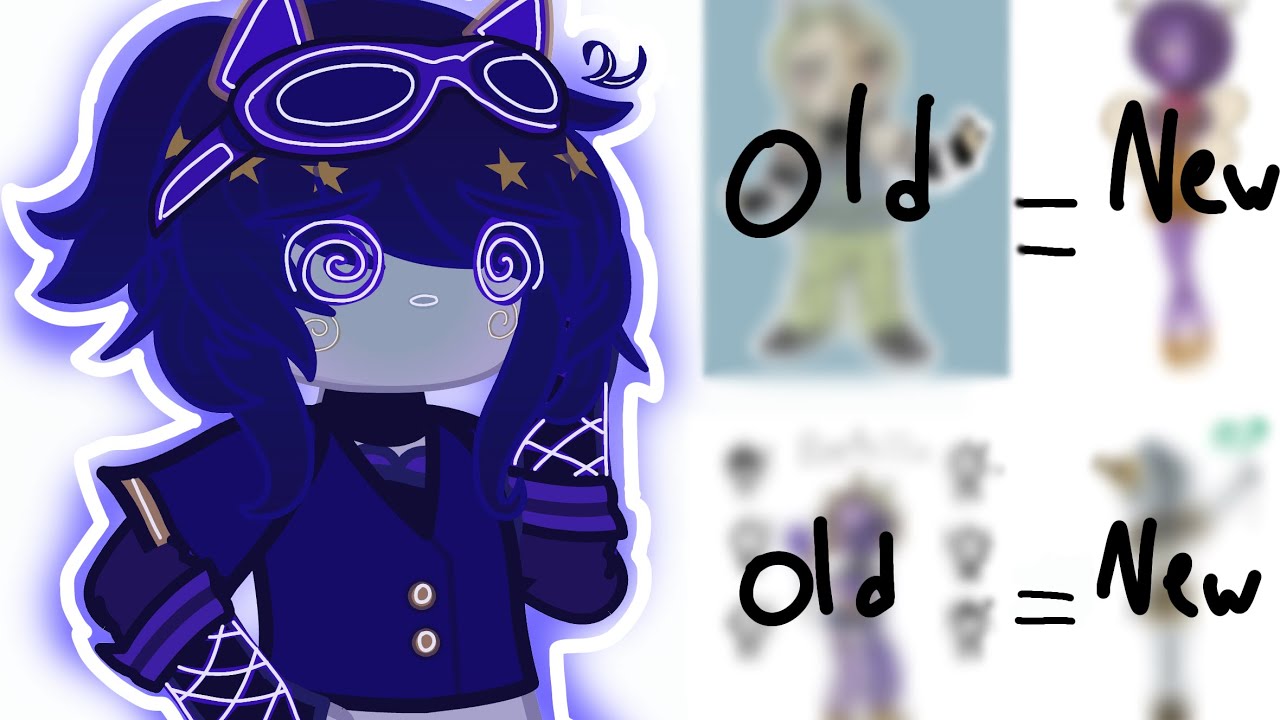 REDESIGNING MY OLD FNAF SB OCS!!! (These are very old and ugly...👍 ...