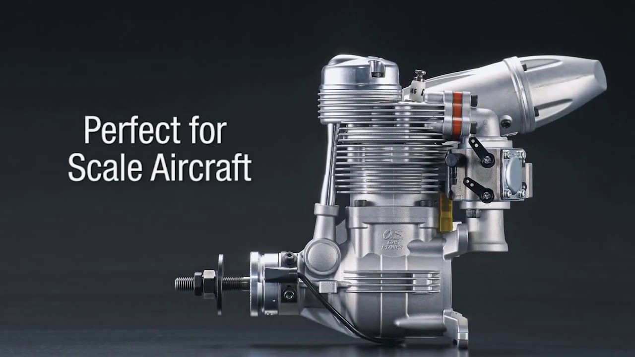 OS Engine O.S. GF40 40cc 4-Stroke Gas Airplane Engine 39400 V1 - YouTube
