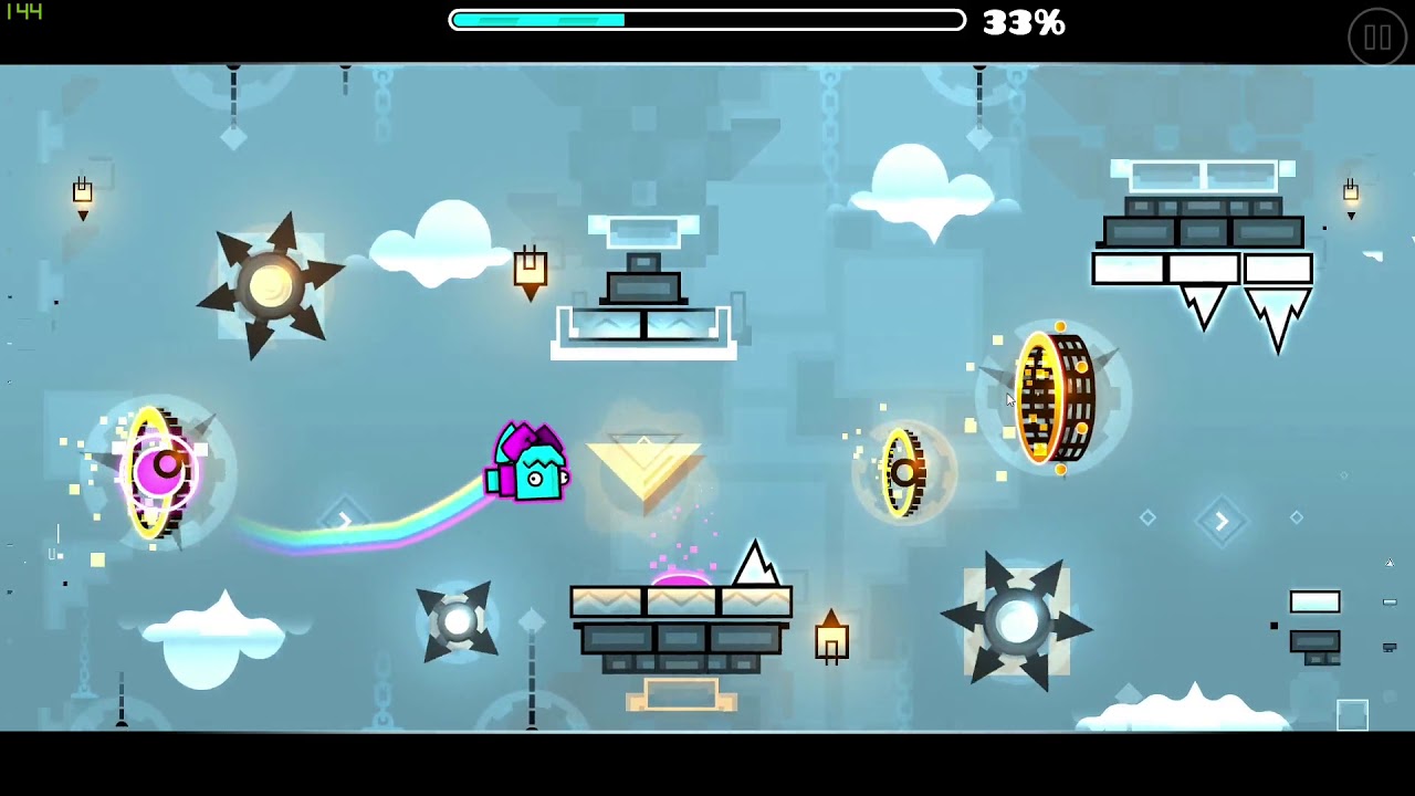 Geometry Dash | Sky High - OasisX (Easy Demon) - YouTube