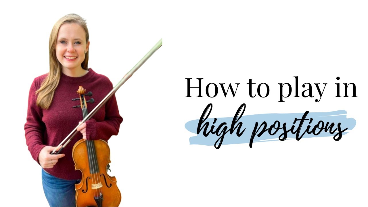 How to play in high positions | Violin Tutorial #violin #music - YouTube