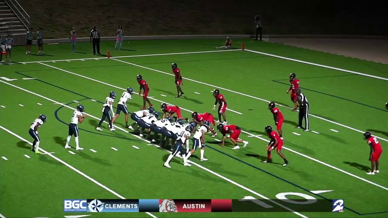 Clements vs Austin BGC Houston Football - Week 6, 2023 - YouTube