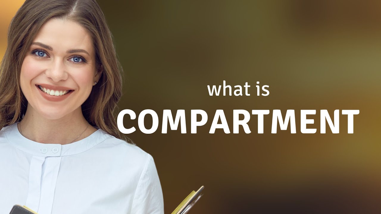 Compartment — definition of COMPARTMENT - YouTube
