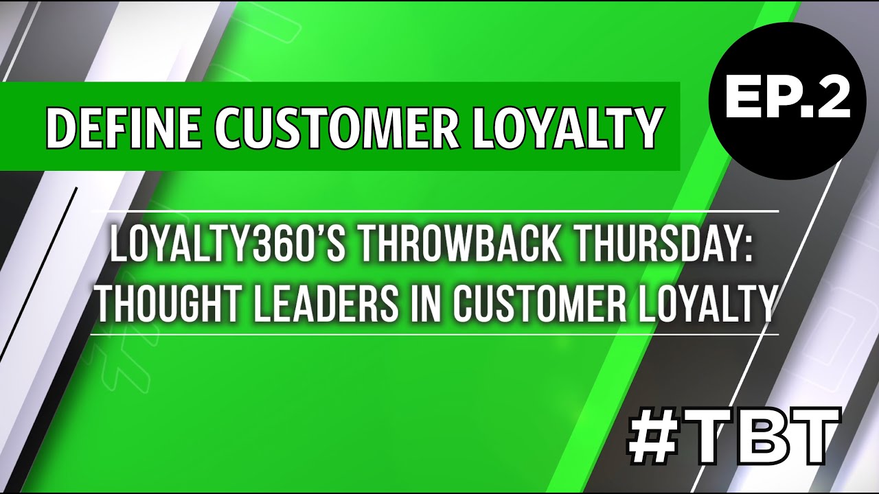 How to Define Customer Loyalty - YouTube