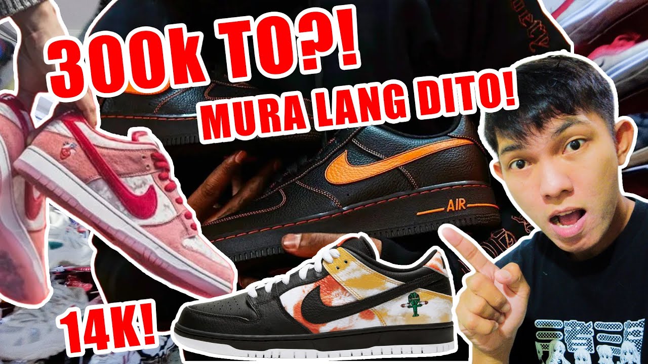 300K AT 14K SHOES! AIR FORCE 1 VLONE! AT MADAMI PANG STEAL SA VILMA AND ...