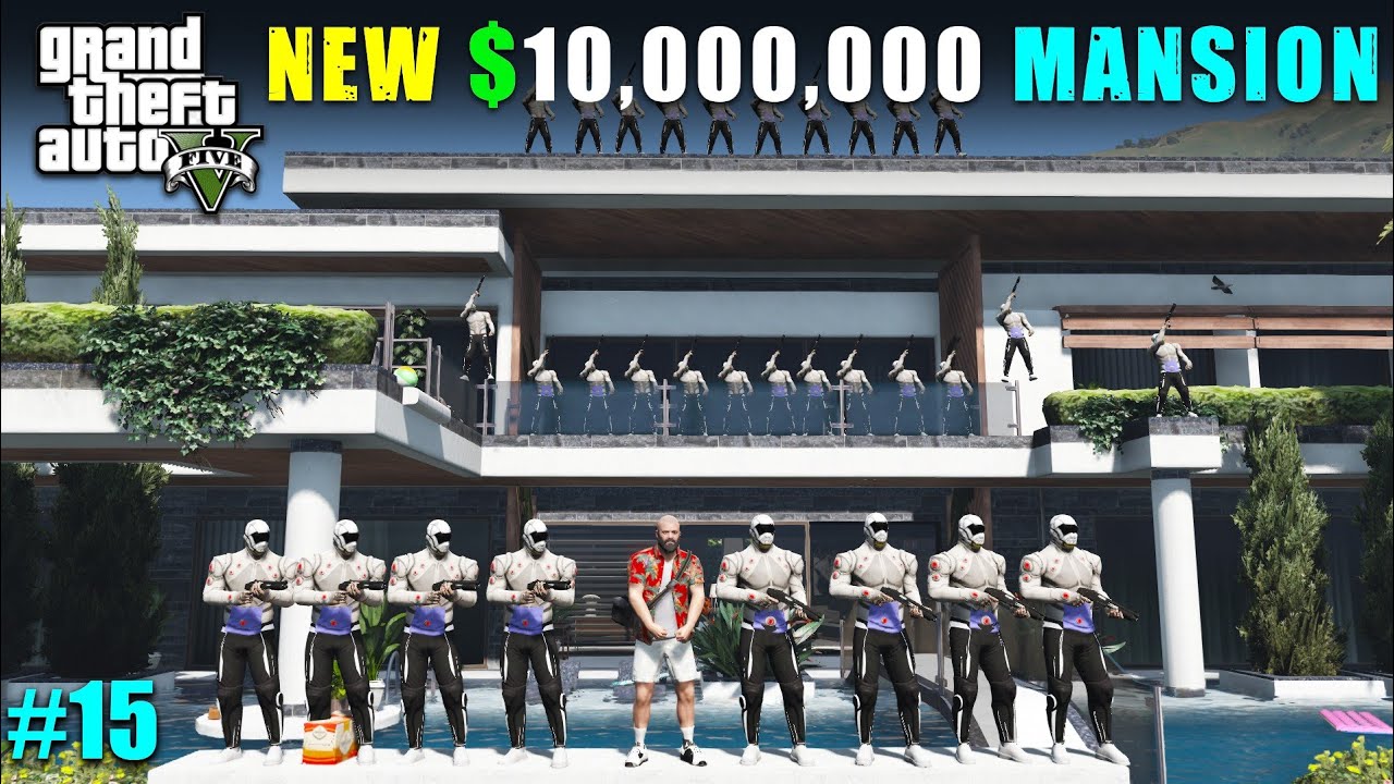FINALLY NEW LUXURY MANSION | GTA 5 GAMEPLAY #15 - YouTube