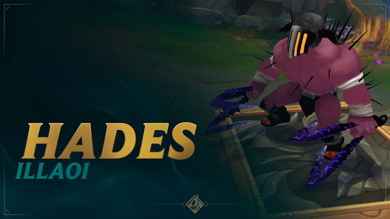 Hades Illaoi 👾 | RuneForge—LoL Custom Skins - YouTube