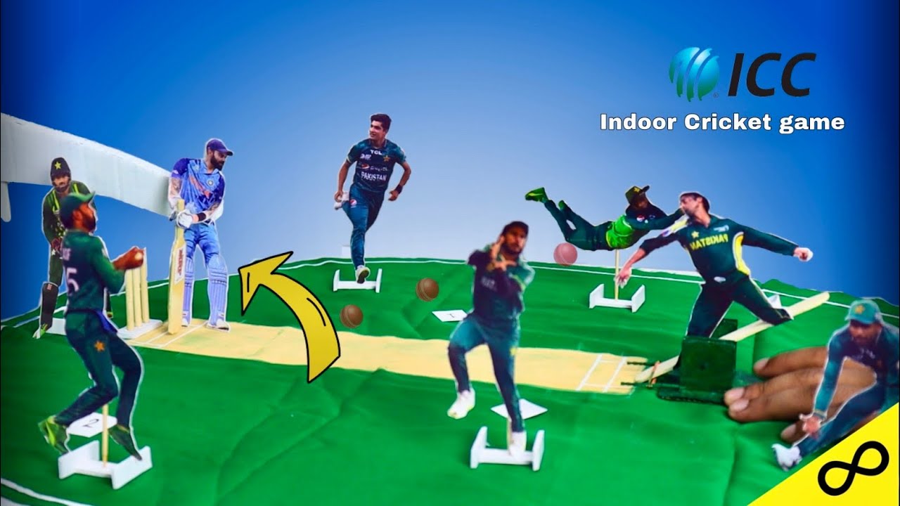 DIY Indoor Cricket World Cup Game ( क्रिकेट गेम कैसे बनाएं ) - YouTube