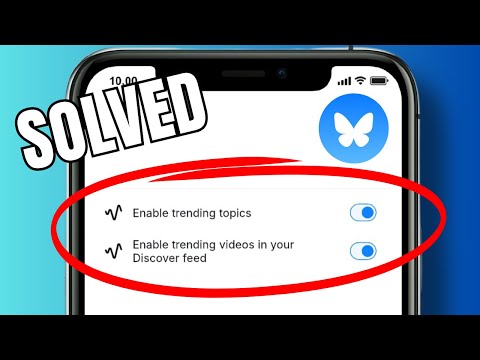 How to enable trending topics on Blue Sky