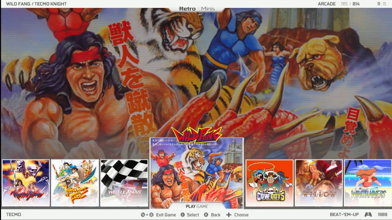 Retro Minis Neo - A Slick PC Emulation Front End - Nintendo, Sega, MAME ...