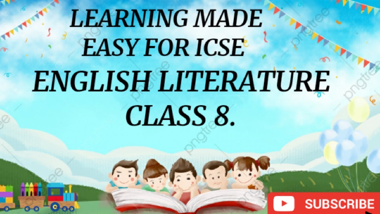 ICSE Class 8 English Literature - Coromandel Fishers. - YouTube