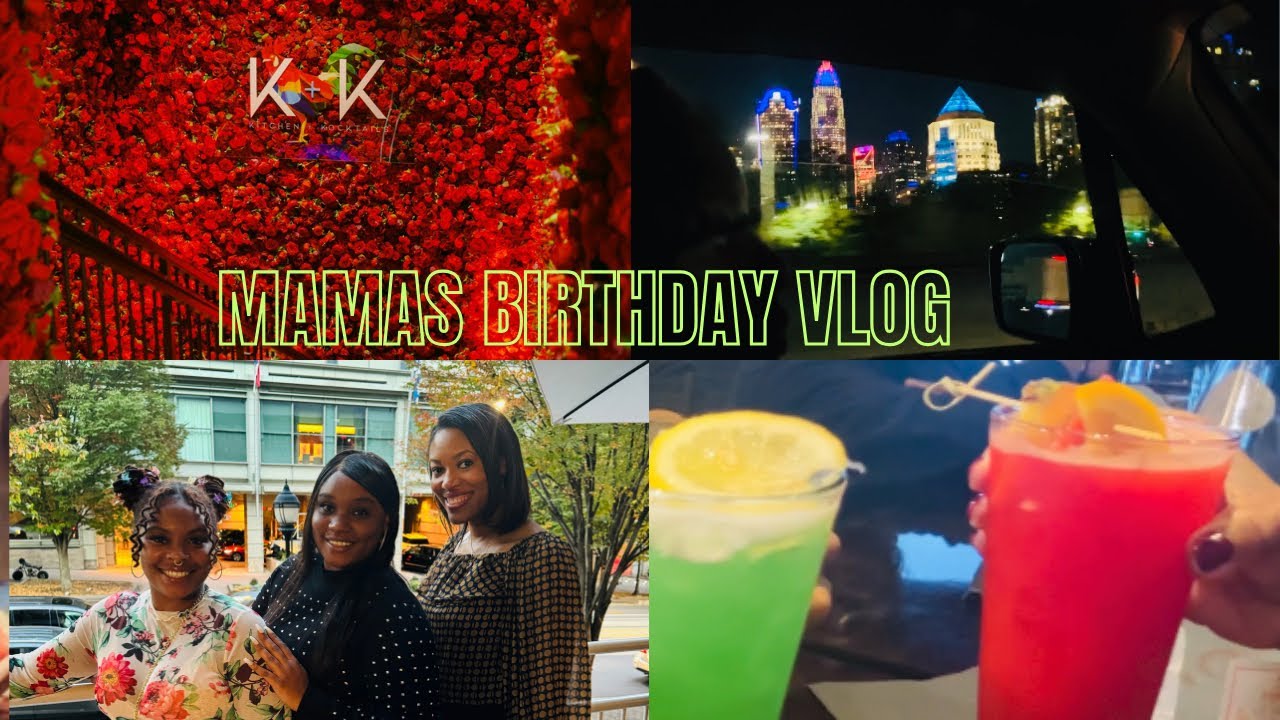 Birthday Vlog| Kitchen + Kocktails| Charlotte NC - YouTube