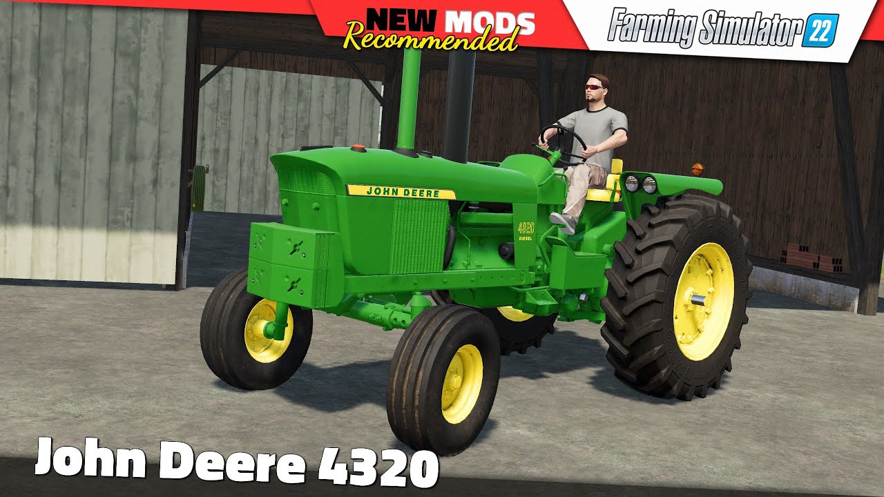 FS22 | John Deere 4320 - Farming Simulator 22 New Mods Review 2K60 ...