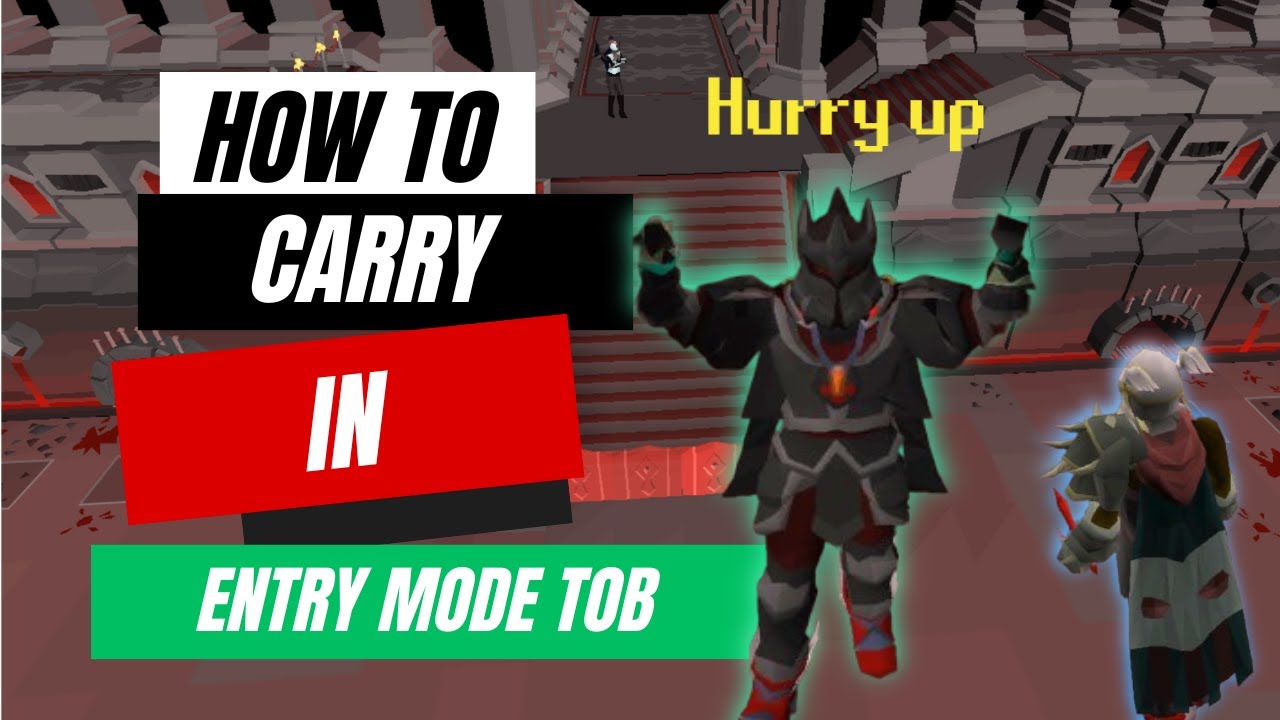 How To Help A Noob With Entry Mode ToB | OSRS - YouTube