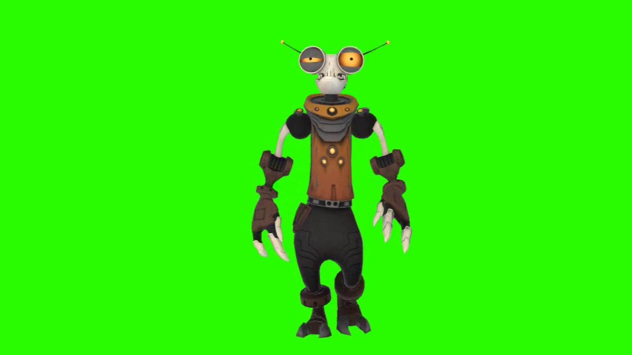 Rusty Pete animated front ratchet and clank chroma - YouTube