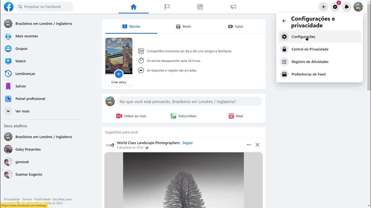Como remover uma Página do Facebook 2023 - YouTube