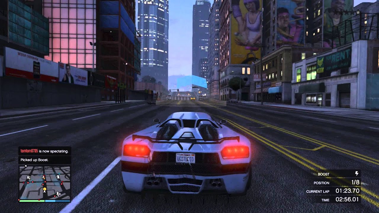 GTA V - Crazy Race - YouTube