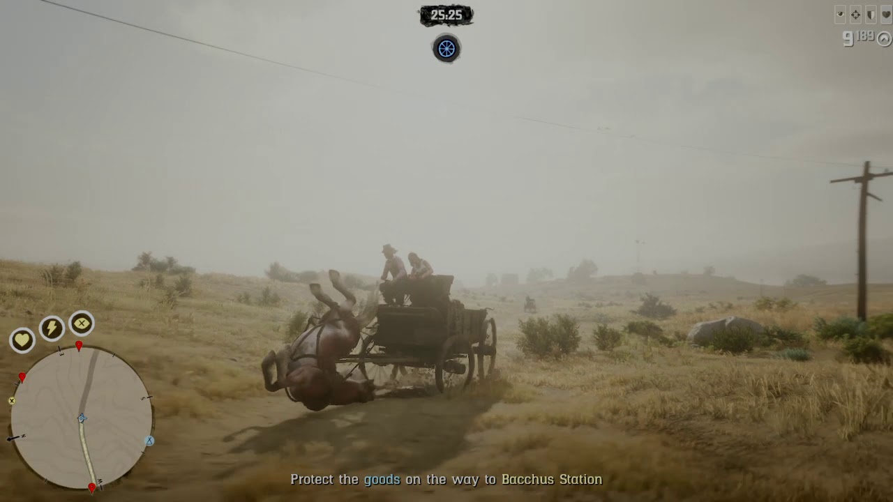 Red Dead Redemption 2 The Wagon horse was Rockstar’d! - YouTube