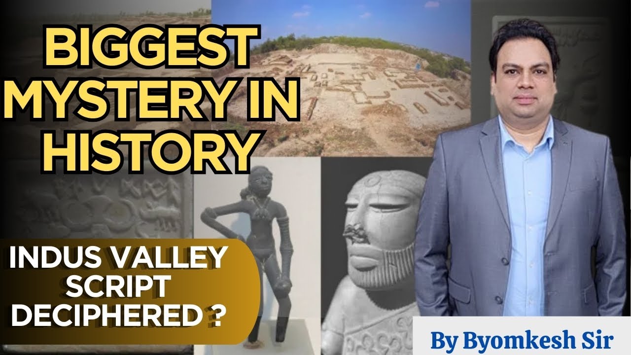 INDUS VALLEY Script Deciphered ? #byomsir #upsc #news #currentaffairs # ...
