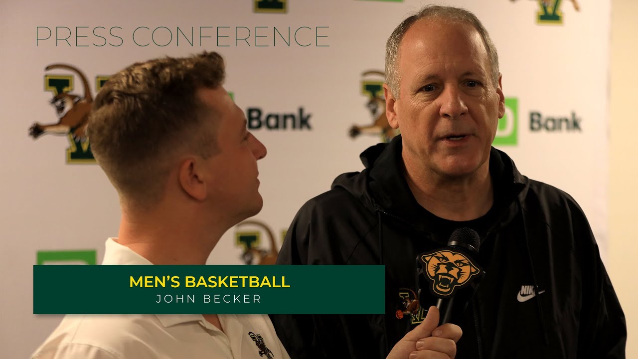 2024 Vermont Basketball Media Day - John Becker - YouTube