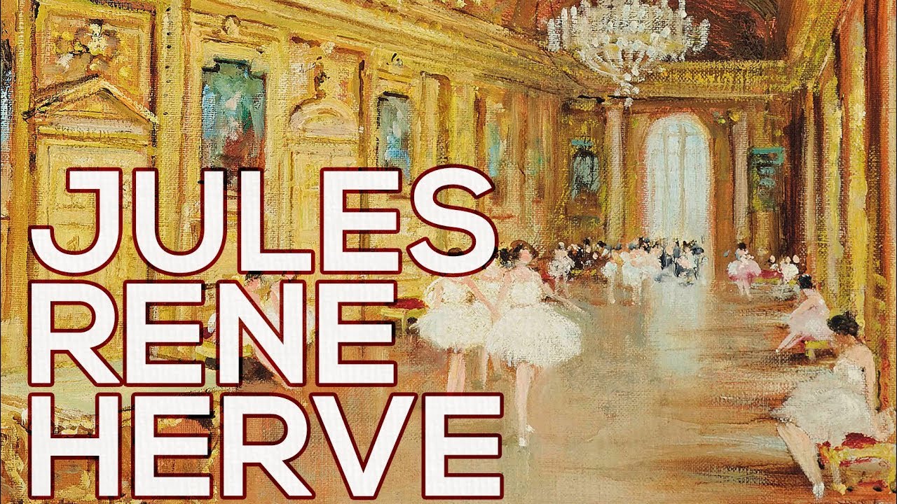 Jules-René Hervé: A collection of 63 paintings (HD) - YouTube