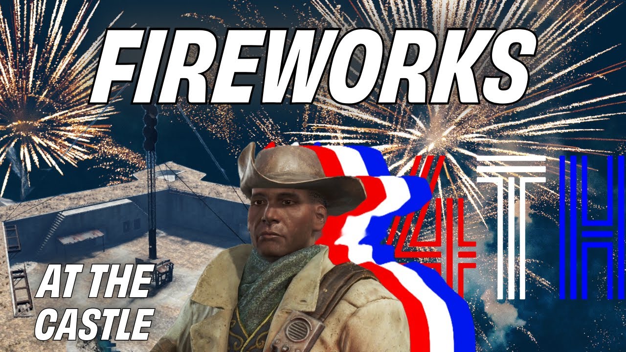 Fallout 4th Firework Display - YouTube