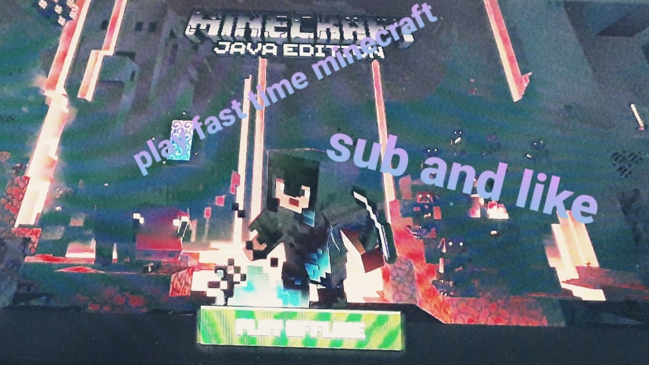 Frist time play minecraft - YouTube