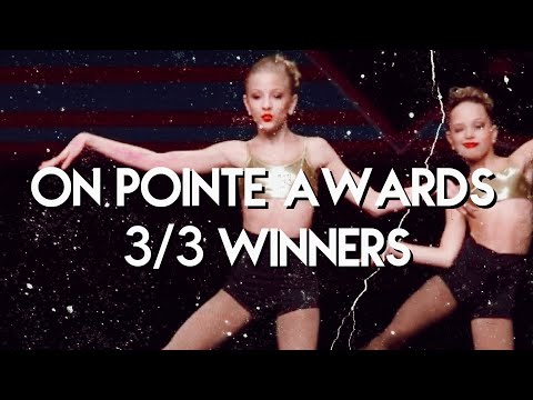 THE WINNERS!! (reupload) | The On Pointe Awards 2020 | Dance Moms