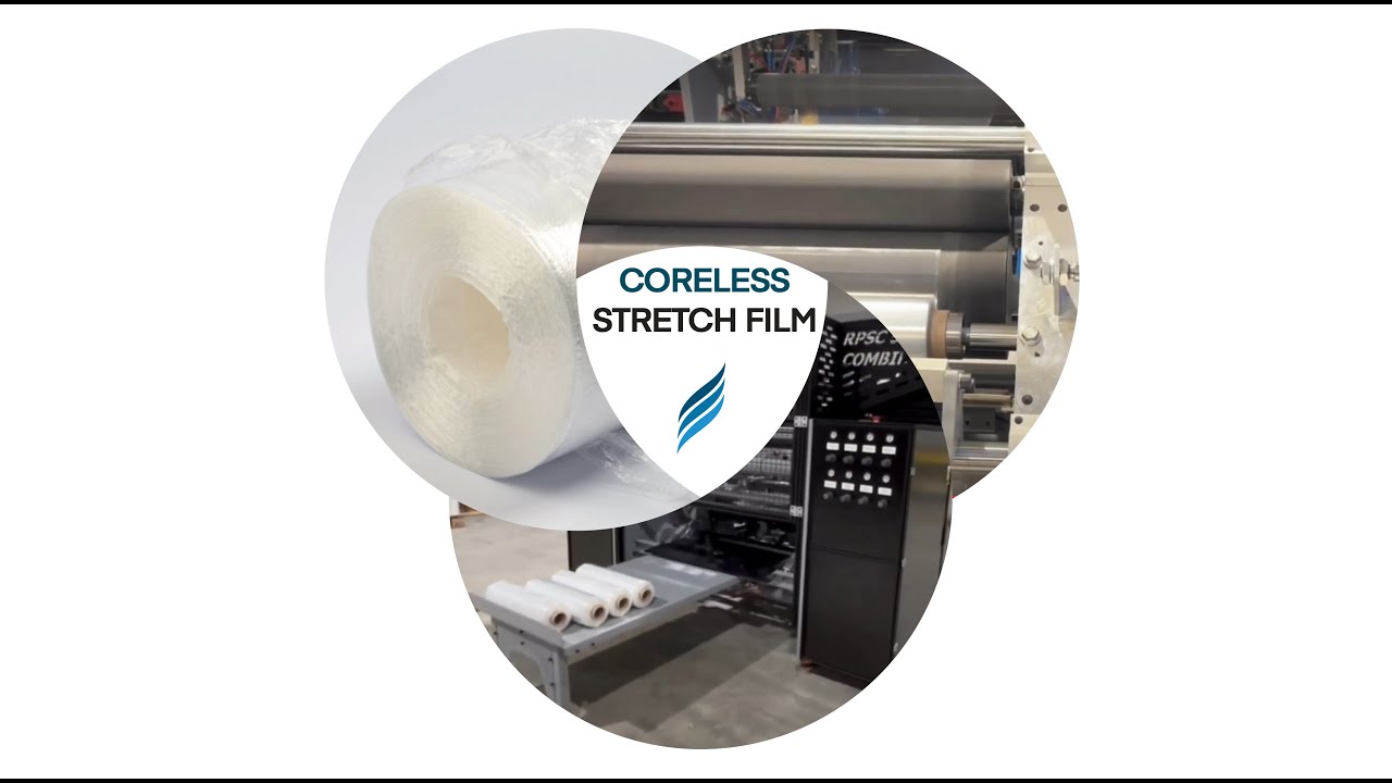 Coreless Stretch Film - TICHELMANN SK - YouTube