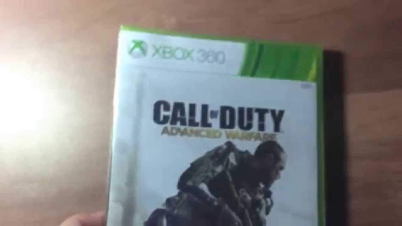 Call of duty: Advanced warfare - Xbox 360 unboxing HD - YouTube