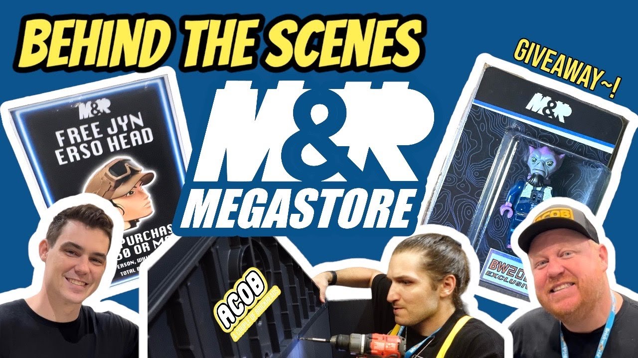 BEHIND THE SCENES at MandR MEGASTORE~! New Disney Castle ~!?! w ...