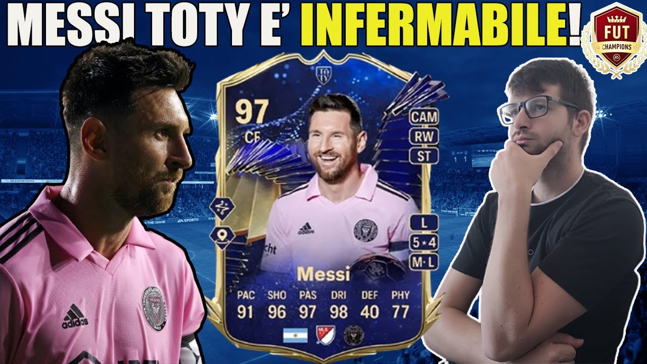 LA PRIMA WL CON MESSI TOTY! TROPPO TROPPO FORTE! - YouTube