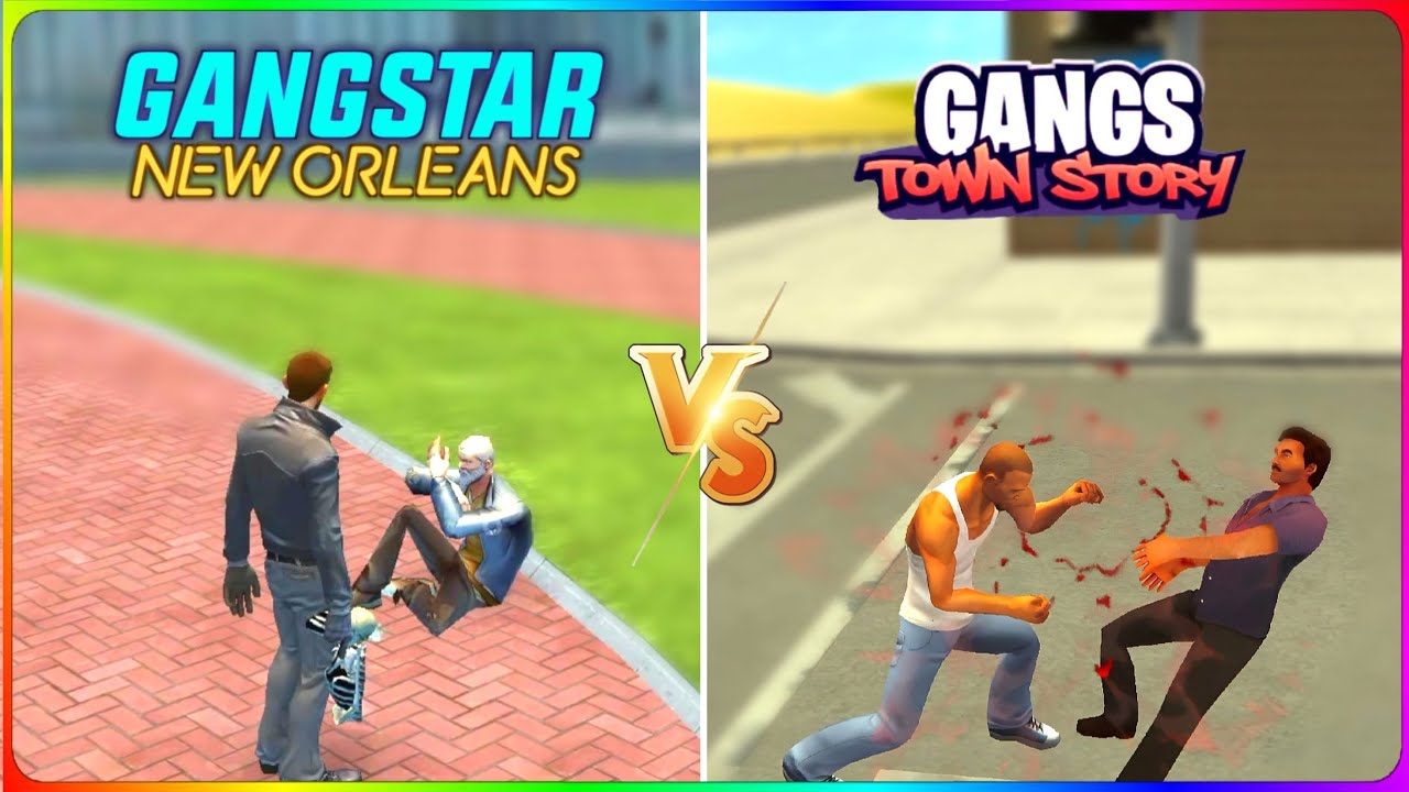 Gangstar New Orleans Vs Gangs Town Story: NPC Comparison - YouTube