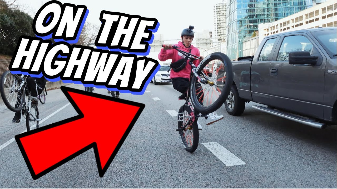 CRAZY ATLANTA RIDEOUT GOES ON THE HIGHWAY! (wild) - YouTube