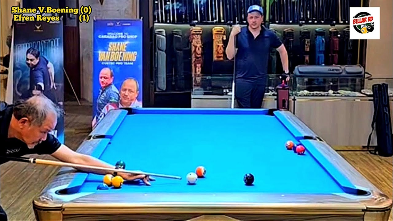 efren reyes vs the best pool player in usa 9 ball Indonesia - YouTube