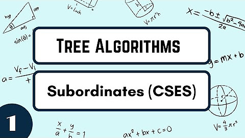 Tree Algorithms (CSES) Playlist - YouTube
