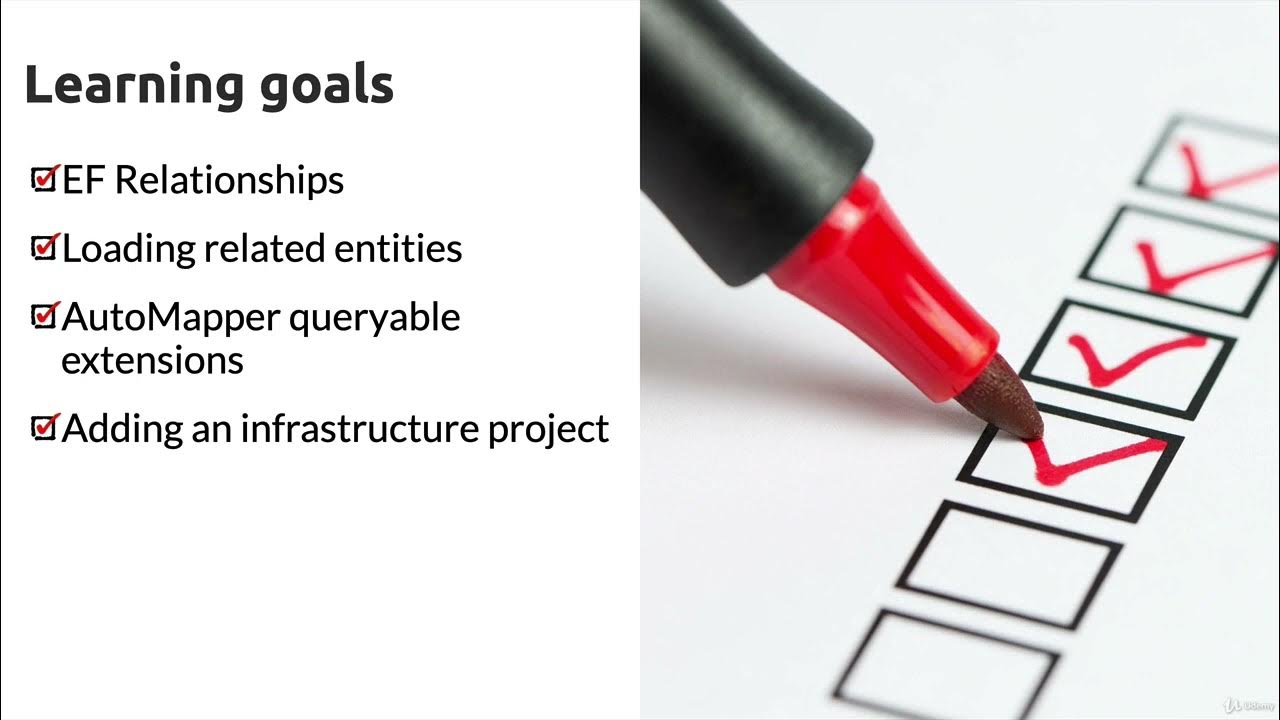 Net Core and React Entity Framework Relationships Summary of section 14 - YouTube