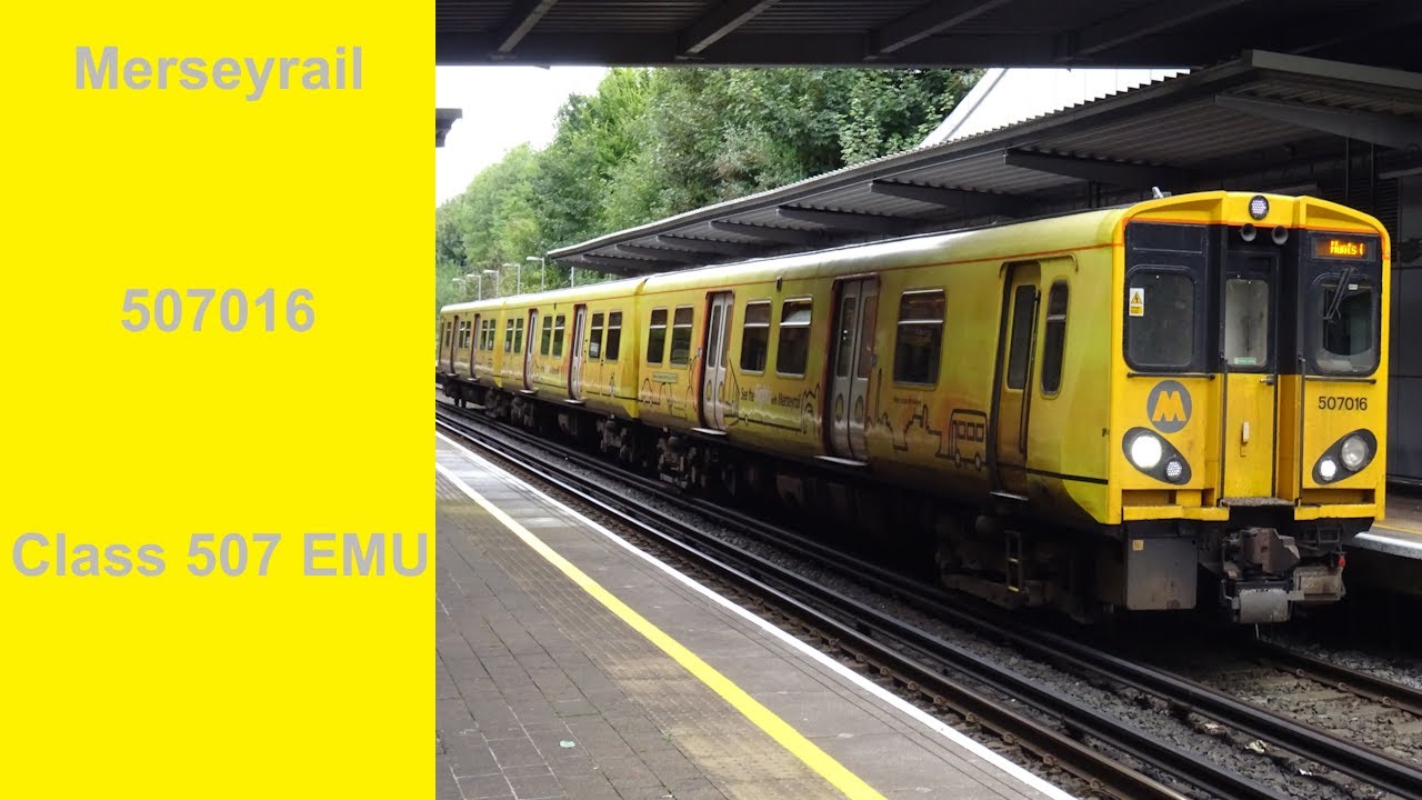 Merseyrail 507016 Class 507 EMU - YouTube